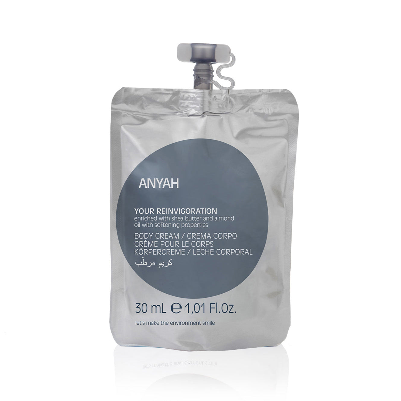 Anyah Moisturising Body Lotion, 30ml Doypack (Case of 200)