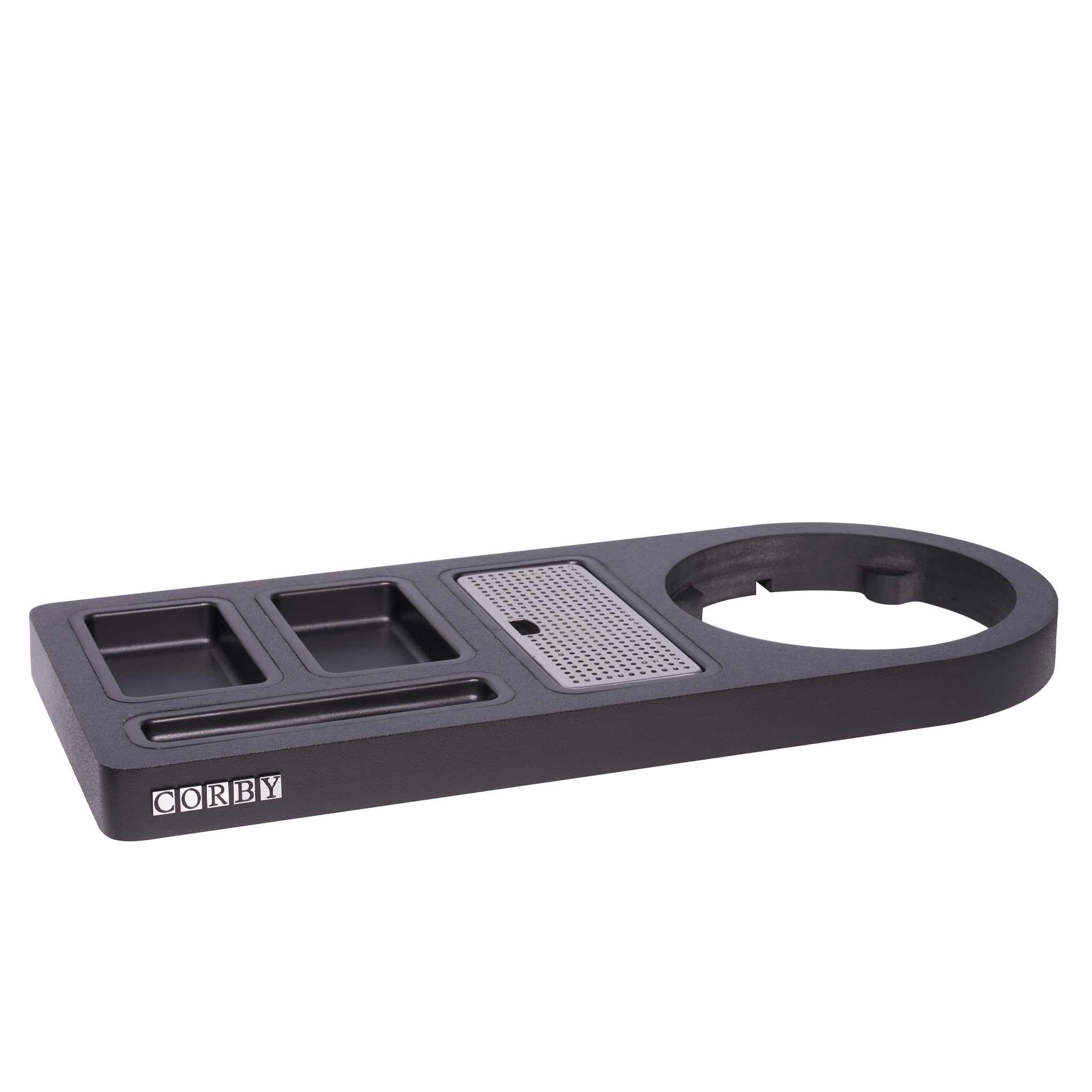 Corby Buckingham Standard Welcome Tray, Black