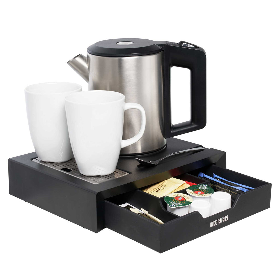 Integrated Welcome Tray Sets | Hospitality Trays with Kettles