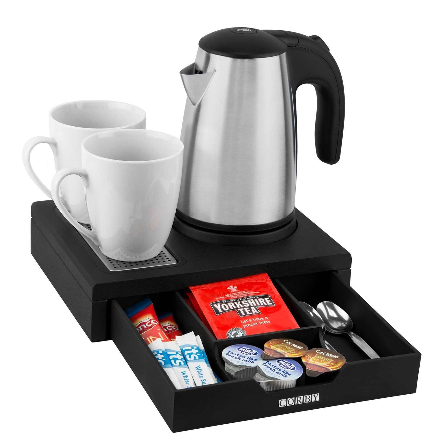 Corby Aintree Compact Welcome Tray with Kettle Case of 6