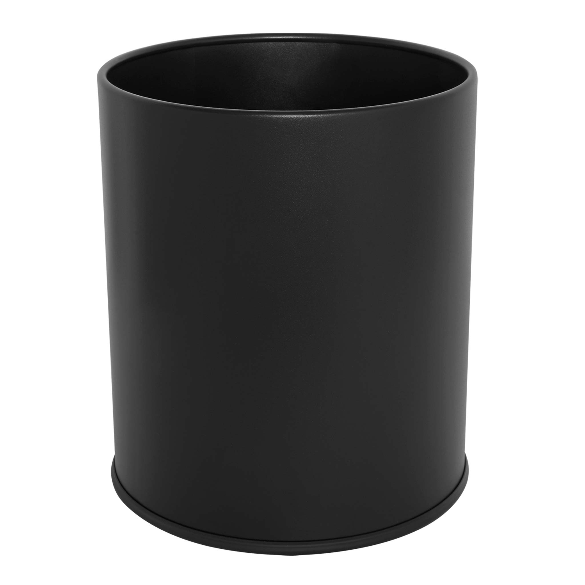 Corby Thornton Single Layer Waste Bin, Black | Guestroom Bins