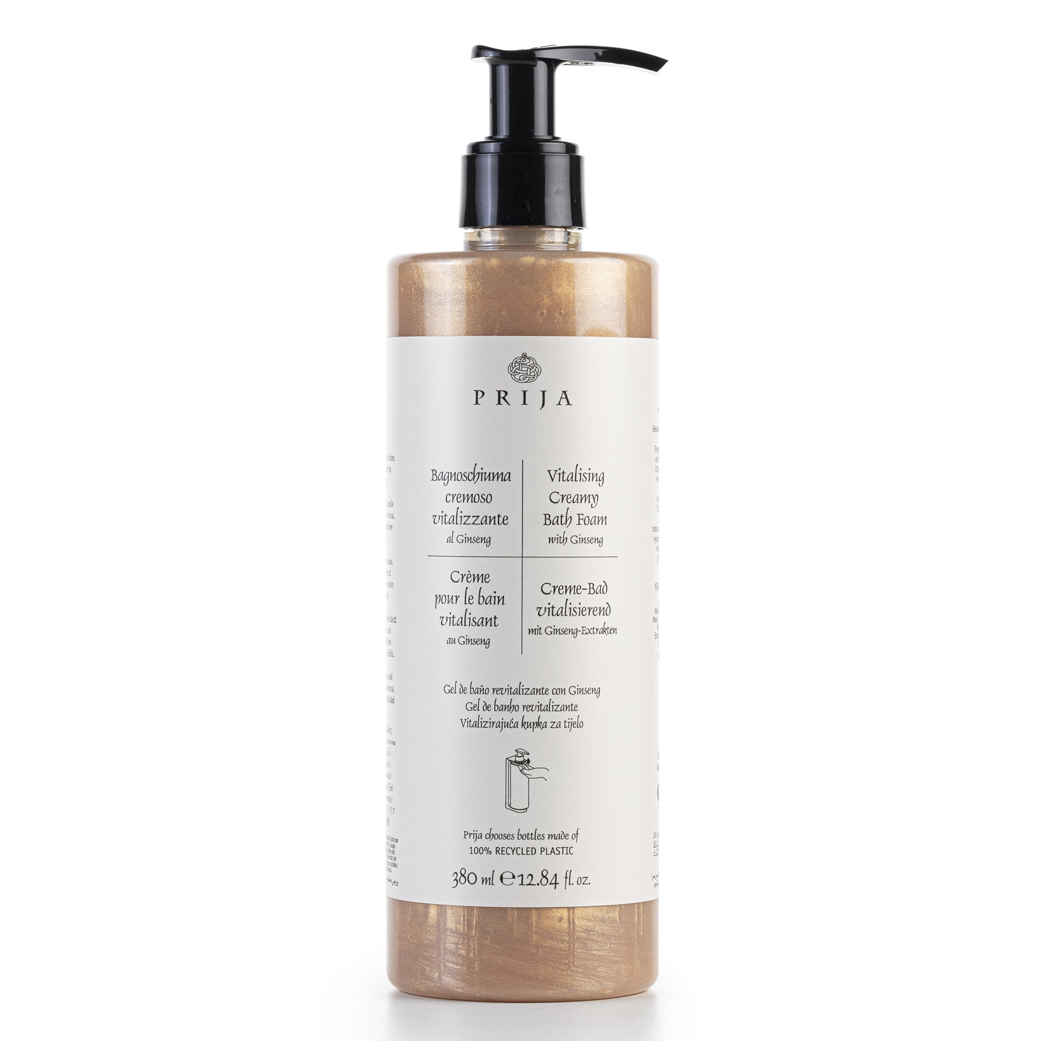 Prija - Pump Dispenser Bottles | Hotel Toiletries | Hotel Supplies Ltd